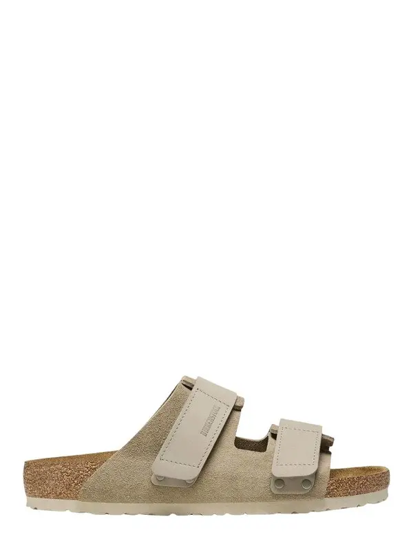 BIRKENSTOCK Uji Suede Sandal - Tan
