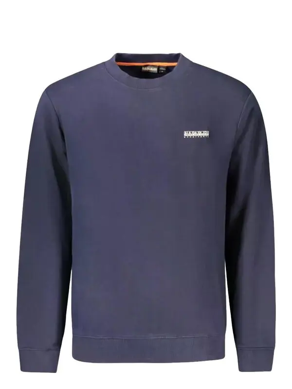 NAPAPIJRI Basi Logo-patch Sweater - Blue