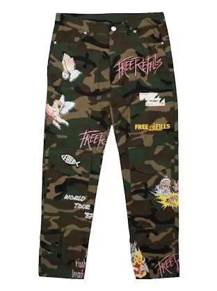 FREE REFILLS Flyod Cargo Pant - Camo