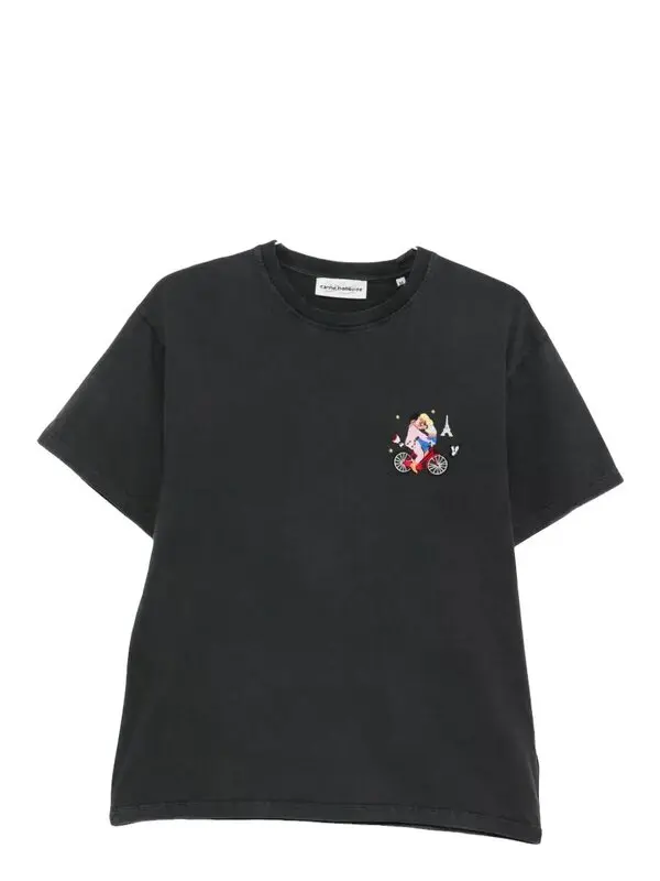 CARNE BOLLENTE Velo Valentine T-shirt - Black
