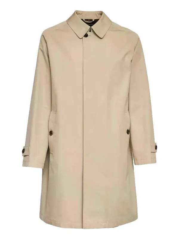 SEALUP Monforte Single-breasted Coat - Neutrals
