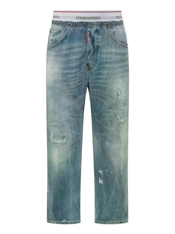 Dsquared2 Distressed Jeans - Blue
