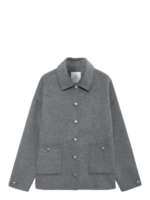 ANINE BING Luca Jacket - Grey Melange