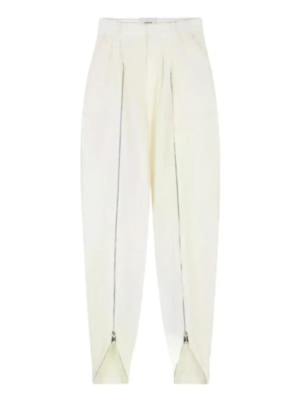 Coperni Sarouel-inspired Zipped Trousers - Neutrals
