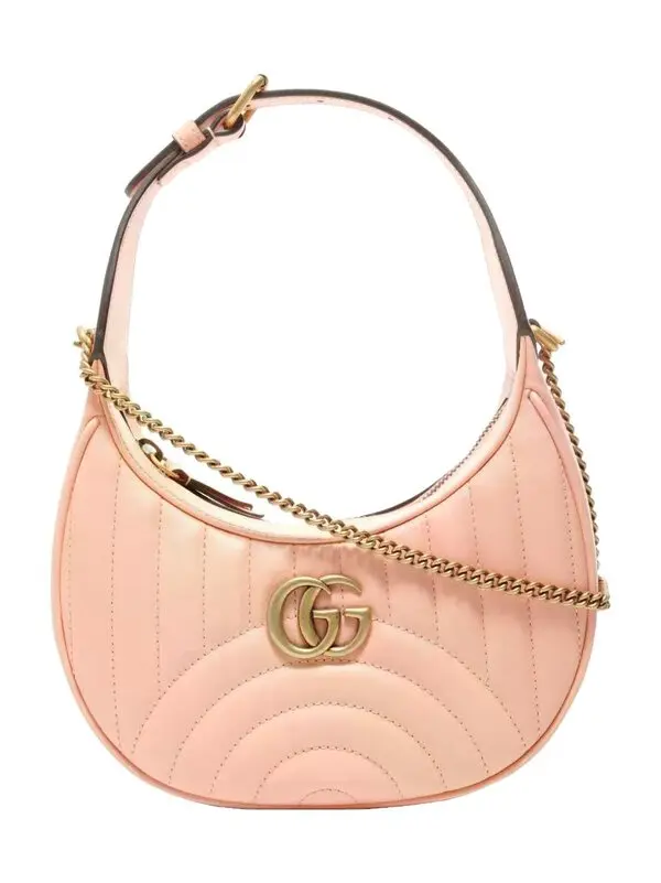 Gucci Gg Marmont Small Shoulder Bag - Pink