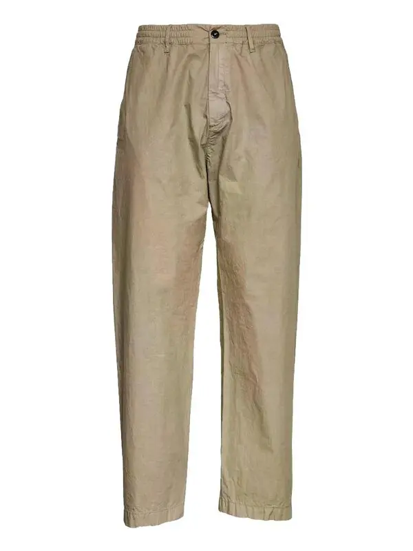 C.P. COMPANY Micro-reps Boxy Trousers - Neutrals