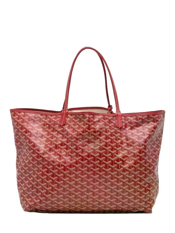 Goyard 2018 Saint Louis Gm Tote Bag - Red