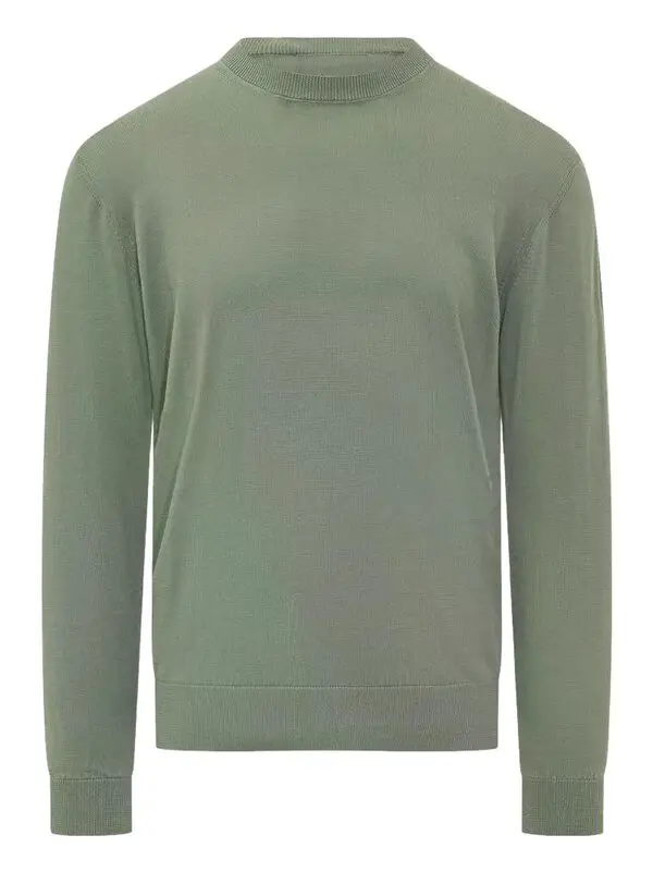 FILIPPO DE LAURENTIIS Crew-neck Sweater - Green