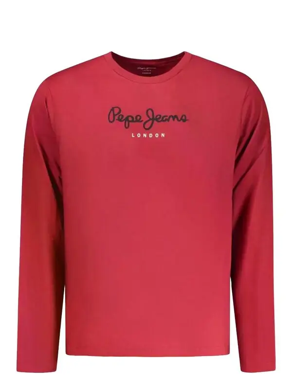 Pepe Jeans Logo-printed Long-sleeved T-shirt - Red