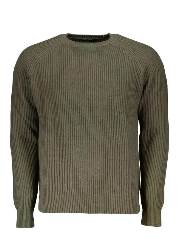 NORTH SAILS Ribbed-knit Crew-neck Sweater - Green