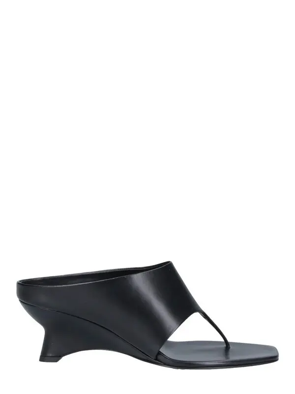 Khaite Marlow Mules - Black