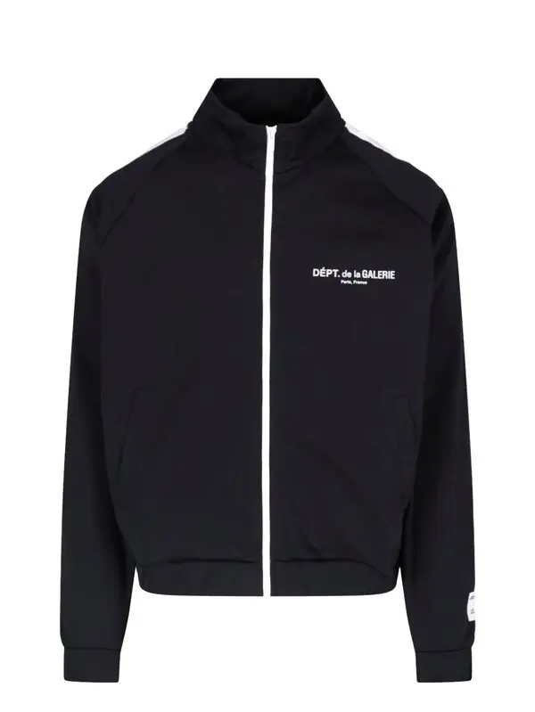 GALLERY DEPT. French Track Zip-up Hoodie - Black