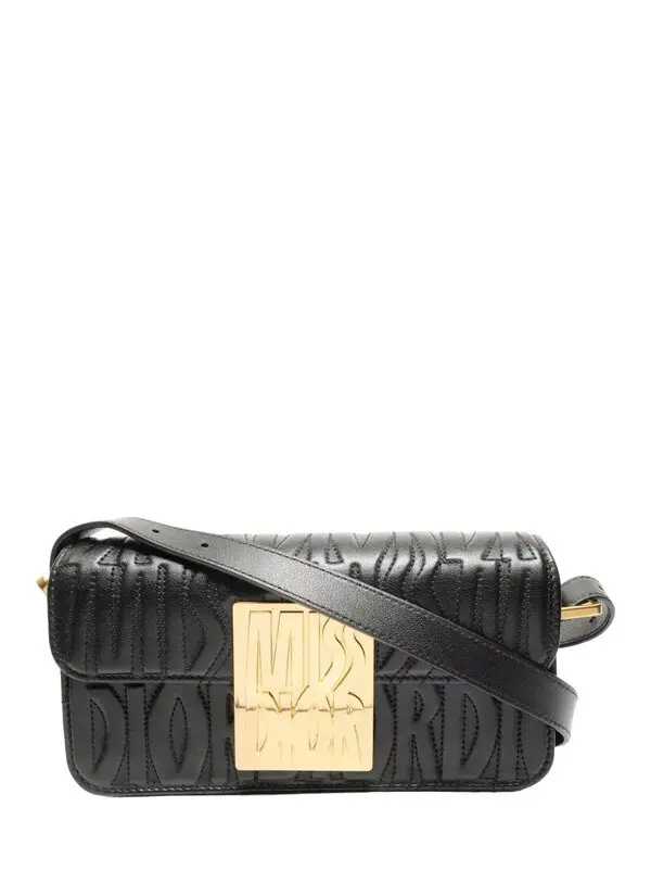 Dior 2014 Miss Flap Shoulder Bag - Black