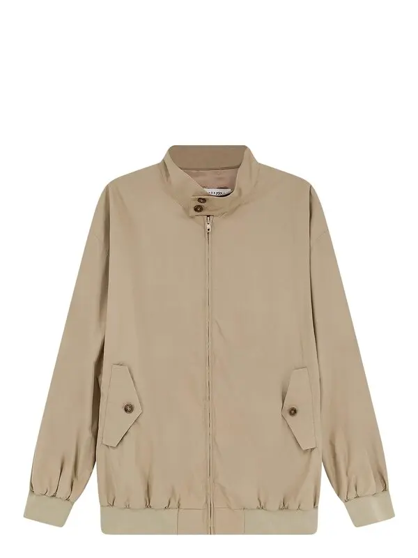 MAISON MARGIELA Cotton Jacket With Numeric Signature Internal Tag - Beige