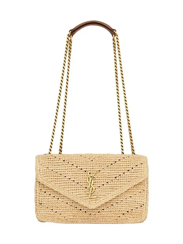 Saint Laurent Loulou Small Bag - Natural