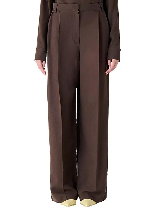 IRO PARIS Helis Pants - Dark Brown