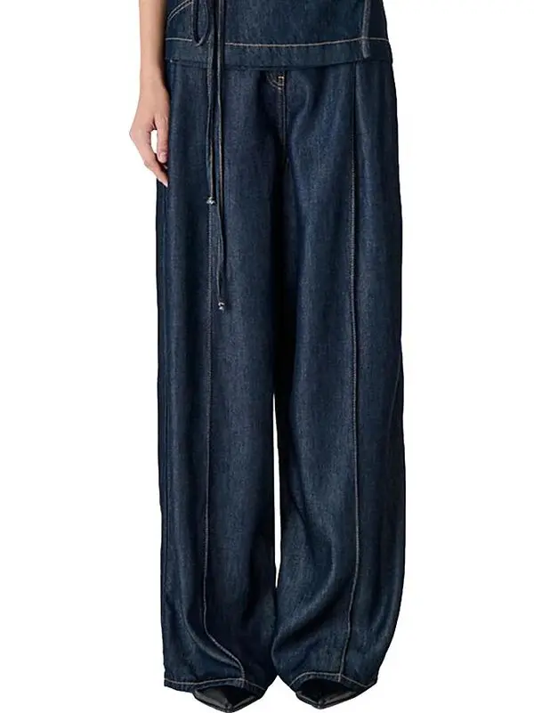 IRO PARIS Remy Denim Pants - Satin Denim
