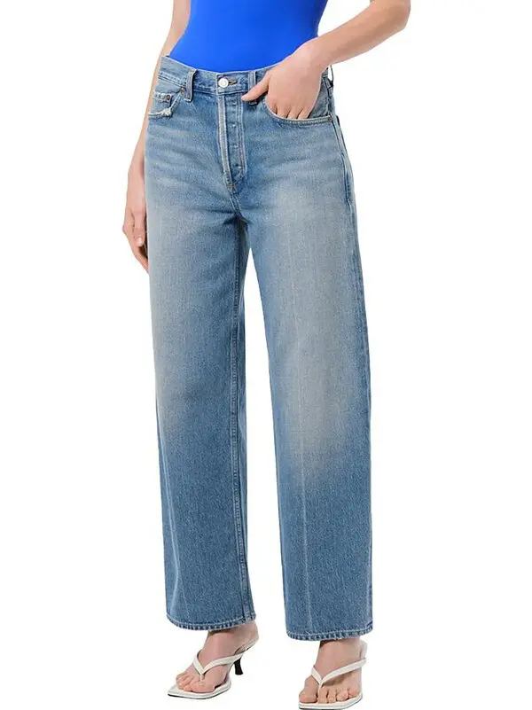 AGOLDE Arc Loose Wide Jeans - Brink