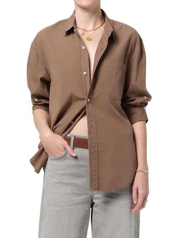 Citizens Of Humanity Kayla Shirt - Cocoa