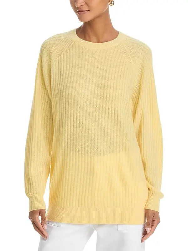 FRAME The Cashmere Sunbeam Sweater - Canary