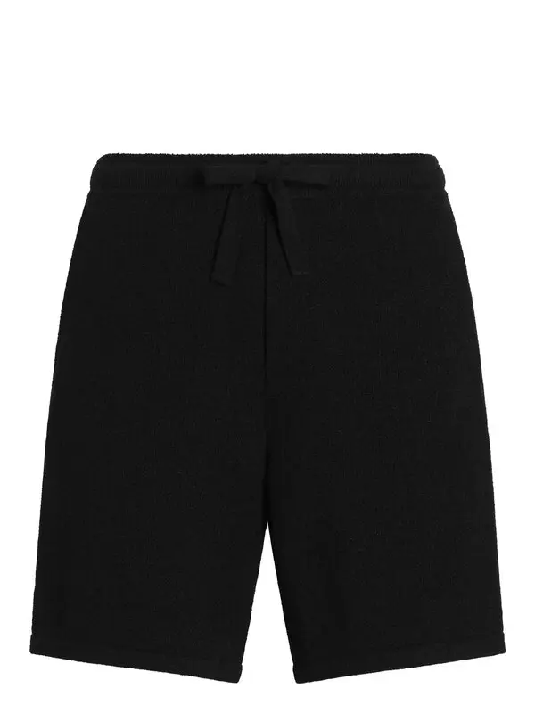 Dolce & Gabbana Smooth Knit Shorts - Black