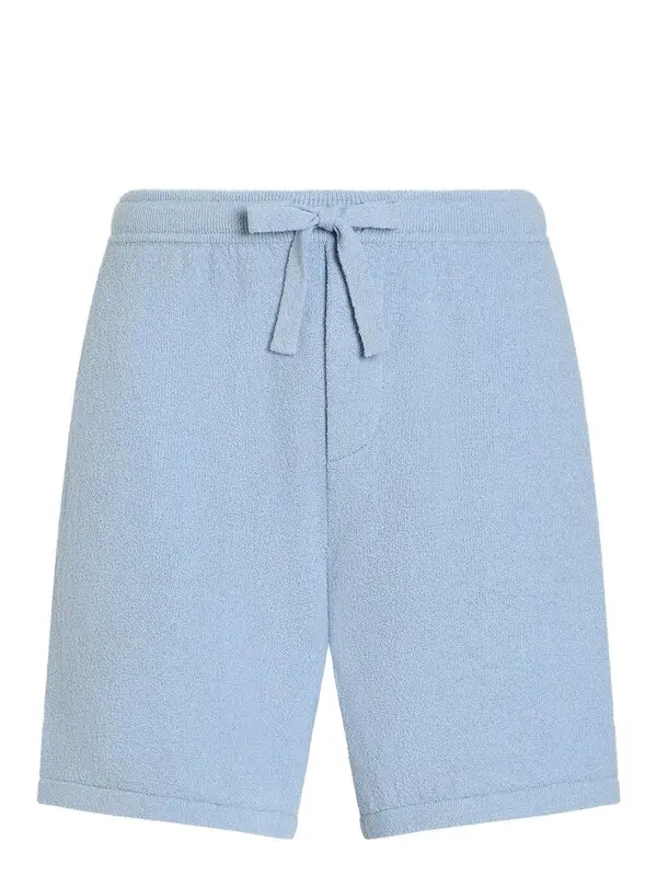 Dolce & Gabbana Smooth Knit Shorts - Azure