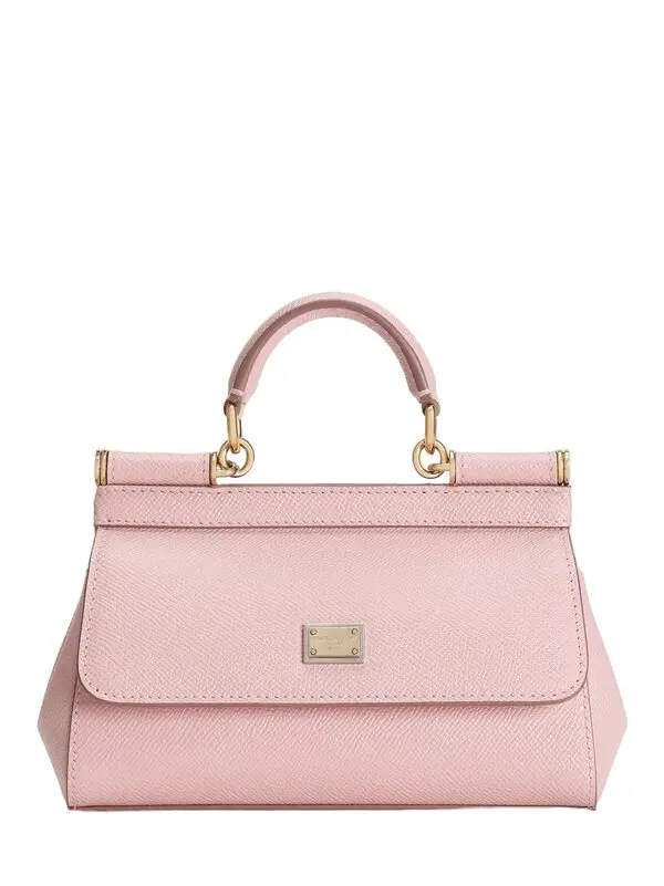 Dolce & Gabbana Mini Sicily Handbag - Pink