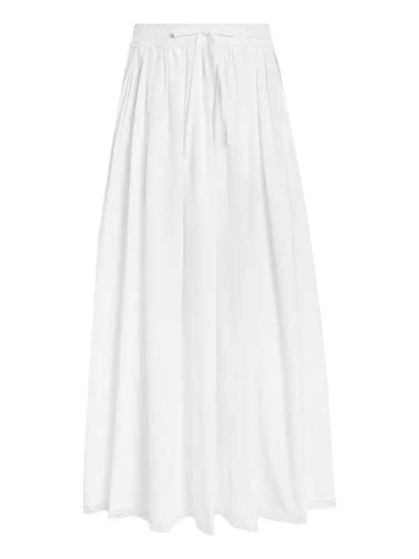 Dolce & Gabbana Poplin Skirt - White