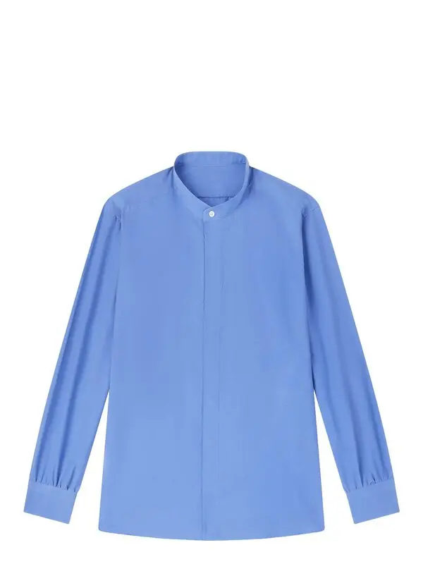 Anderson & Sheppard Silk Shirt - Blue