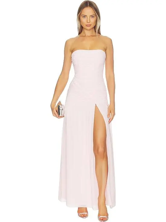 LOVERS AND FRIENDS Eve Gown - Baby Pink