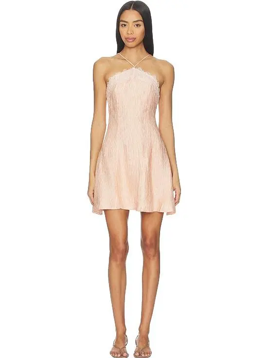 SABINA MUSAYEV Melia Mini Dress - Peach