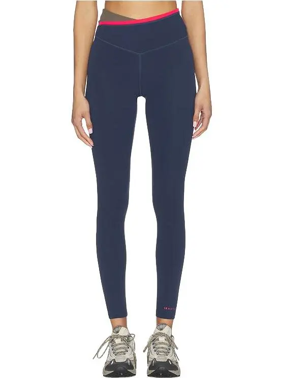 P.E Nation Status Full Length Legging - Dark Navy