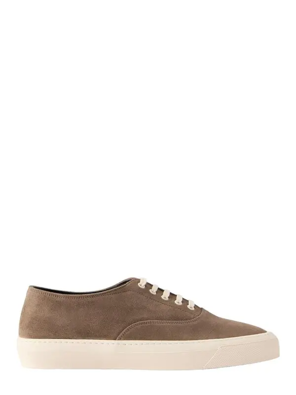 MORJAS Deck Suede Sneakers - Brown