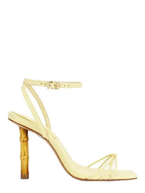Schutz Haven Bamboo Sandal - New Yellow