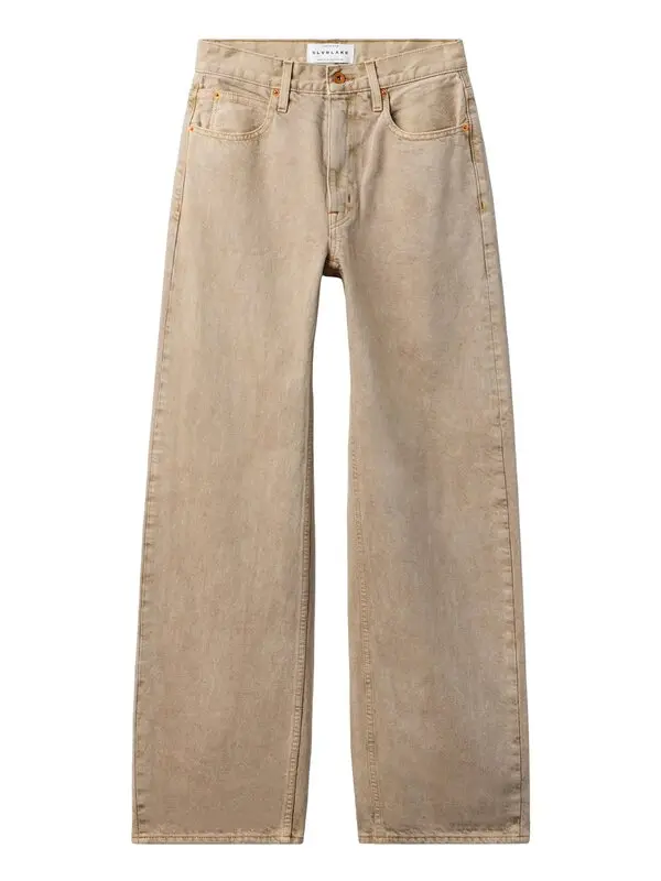 SLVRLAKE Cassie Wide Leg Jeans - Driftwood
