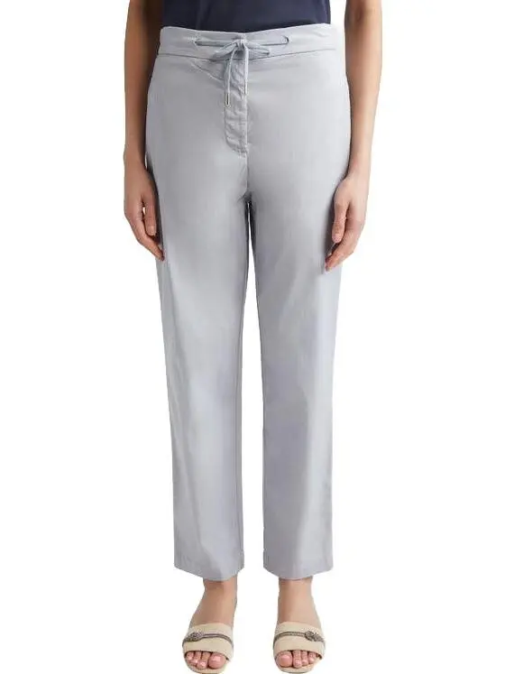 Eleventy Tapered Ankle Pants - 130 Sky Blue
