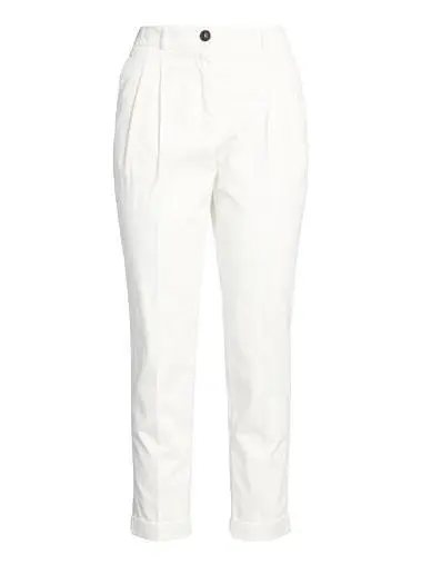 Peserico Tapered Cotton-blend Easy Pants - White