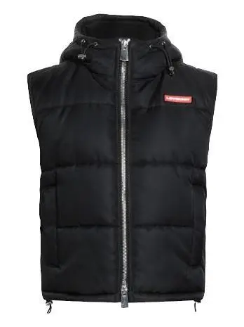CHARLES JEFFREY Quilted Nylon Vest - Black