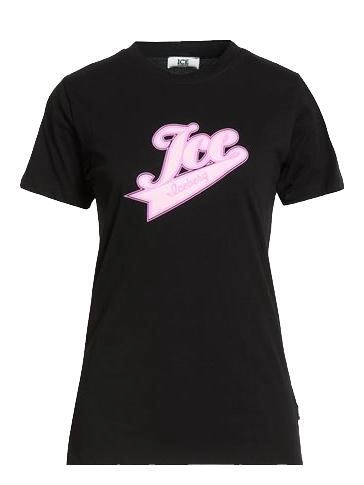 Iceberg Logo-print T-shirt - Black