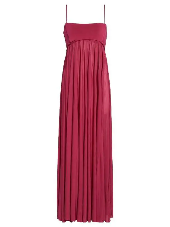 Zimmermann Luna Jersey Bandeau Gown - Fuchsia
