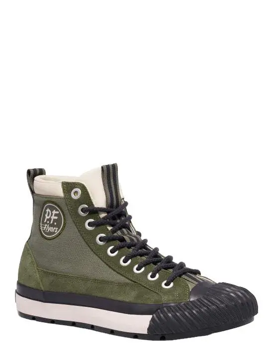 P.F. FLYERS Grounder Hiker High-top Sneakers - Military Green