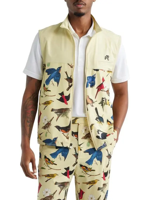 MALBON Birds Of Georgia Print Vest - Bird Print