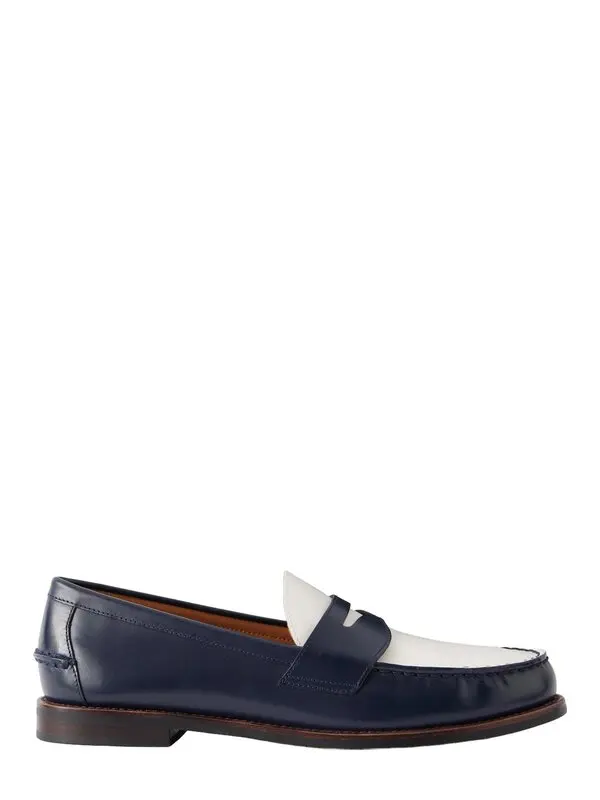 Polo Ralph Lauren Alston Leather Penny Loafers - Blue