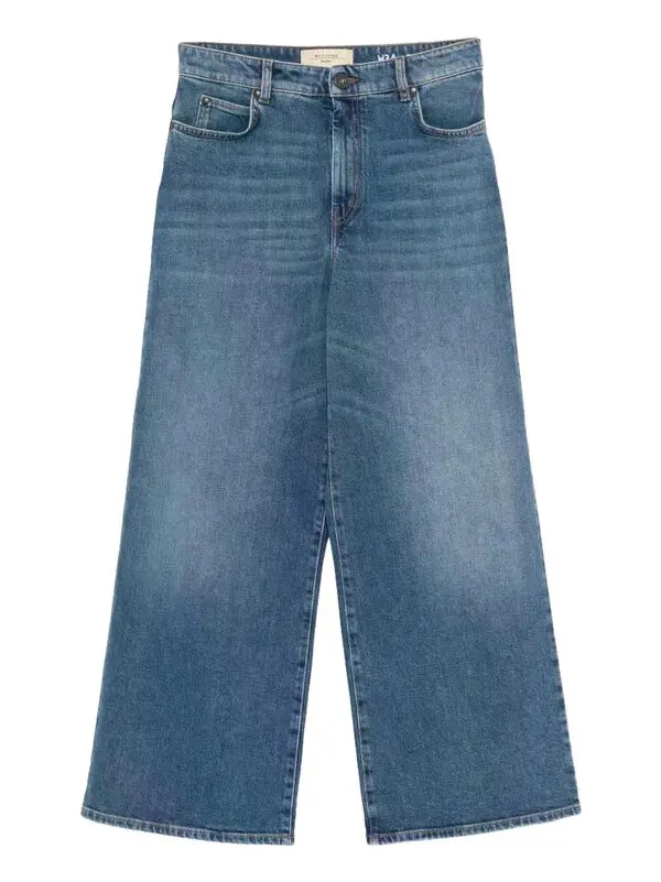 Max Mara Pulvino Wide-leg Jeans - Blue