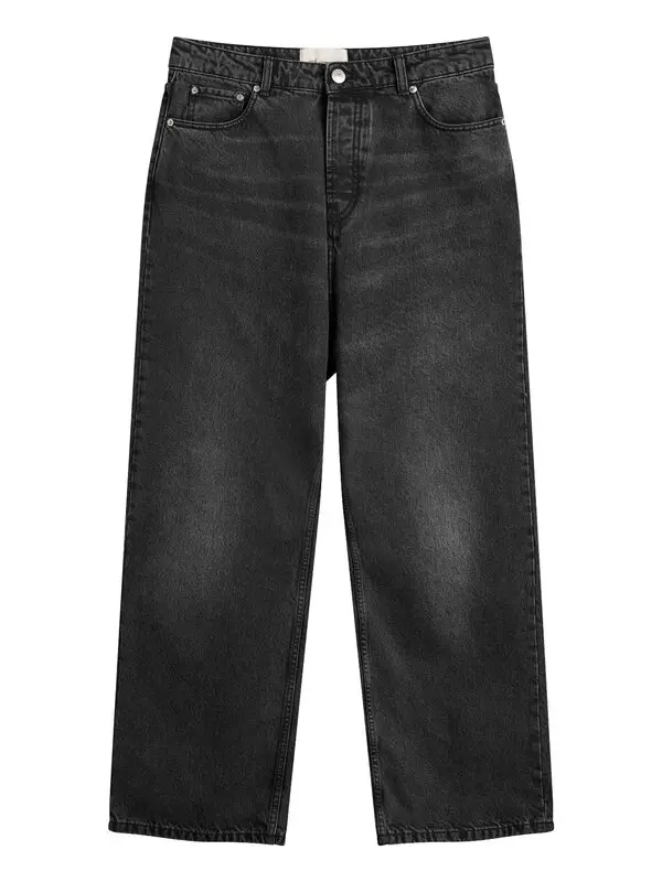 Ami Large Fit Jeans - Noir Used