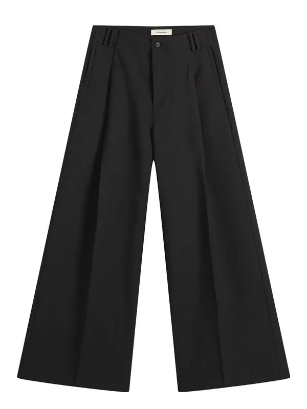 ENTIRE STUDIOS Gill Trousers - Black Wool