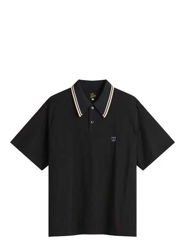 Needles Pique Polo - Black