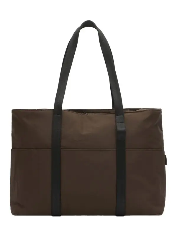 MAZI UNTITLED Café Tote Bag - Brown