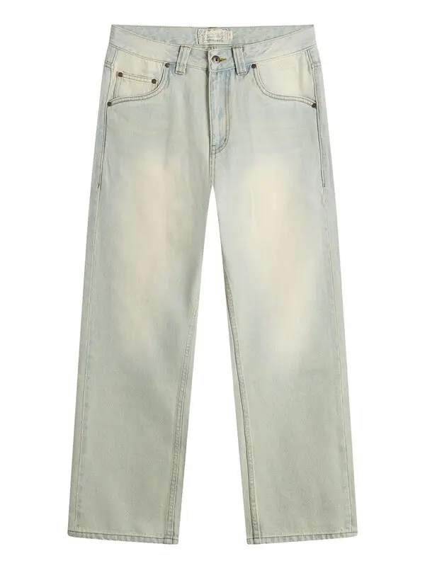 DIME Relaxed Denim Pants - Bleached Sky