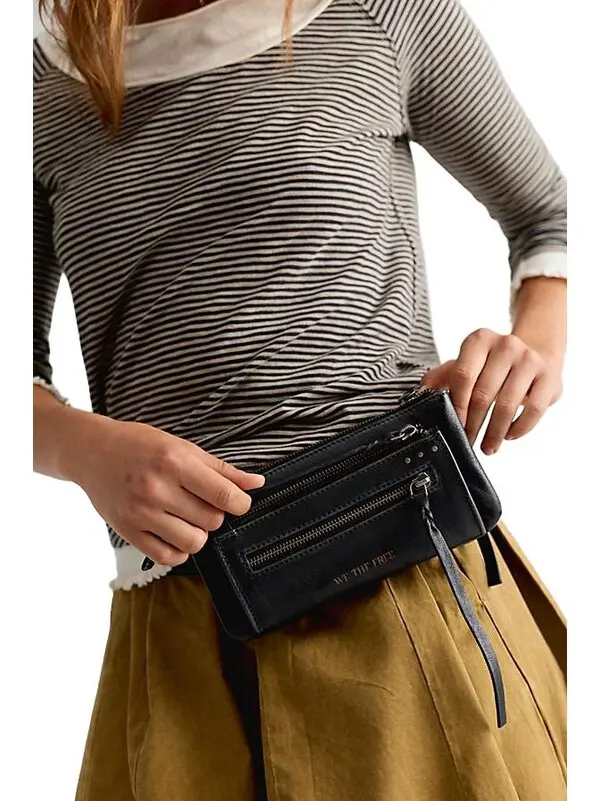 Free People Emerson Pocket Belt - Black